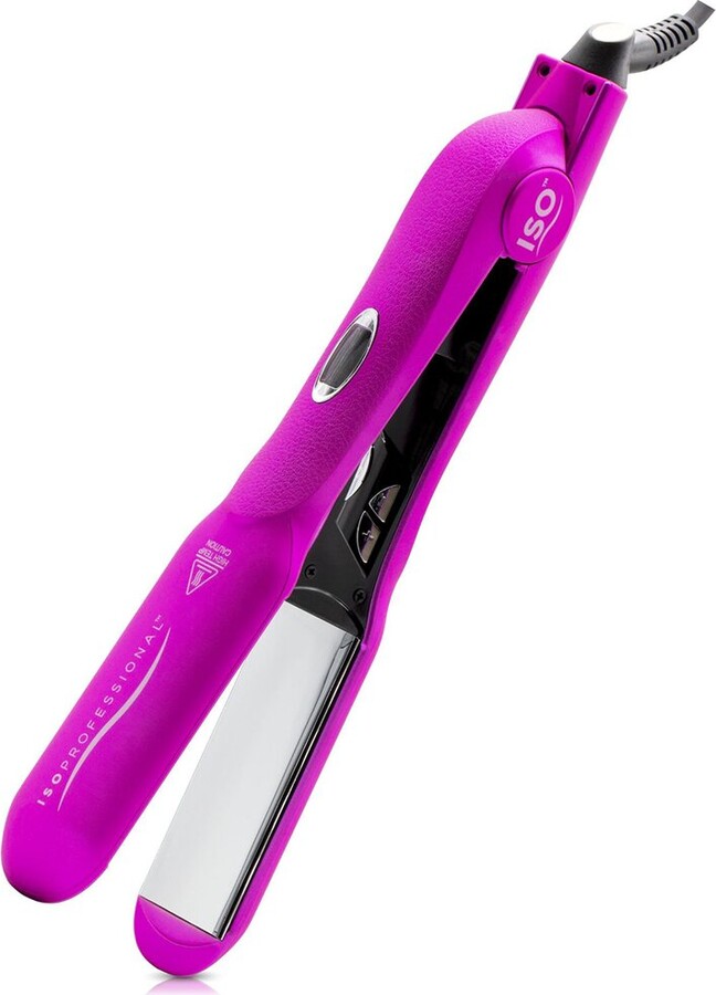 ISO Beauty Digital Infrared Technology 1.5" Titanium-Plated Flat Iron ...