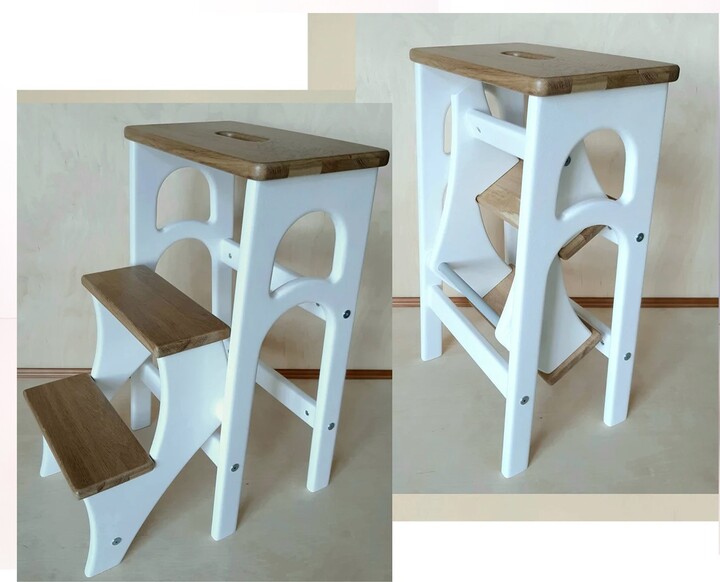 Etsy Stepladder, Stepstool, Stool Ladder, Foot Stool, Convertible Chair ...