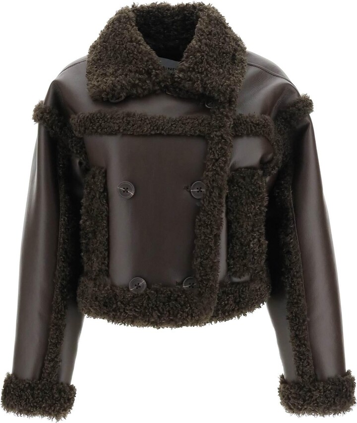 Stand Studio Kristy eco-shearling jacket - ShopStyle