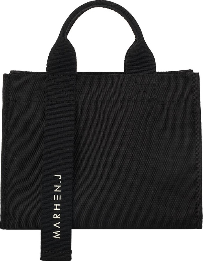 MARHEN.J - Canvas Tote Bag - Rico Mini - All Black - ShopStyle