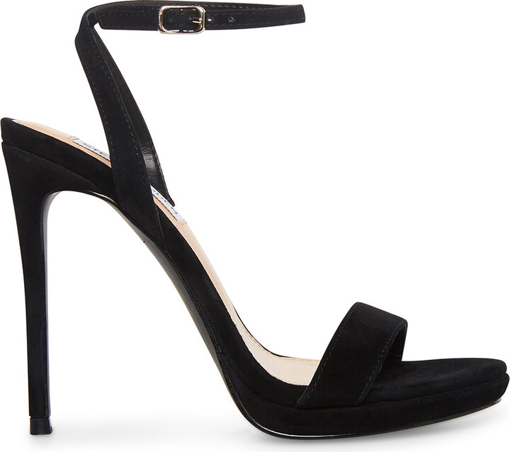 Steve Madden Wafer Black Suede - Sm Rebooted - ShopStyle Sandals