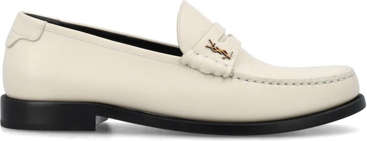 Saint Laurent Le loafer penny slippers - ShopStyle
