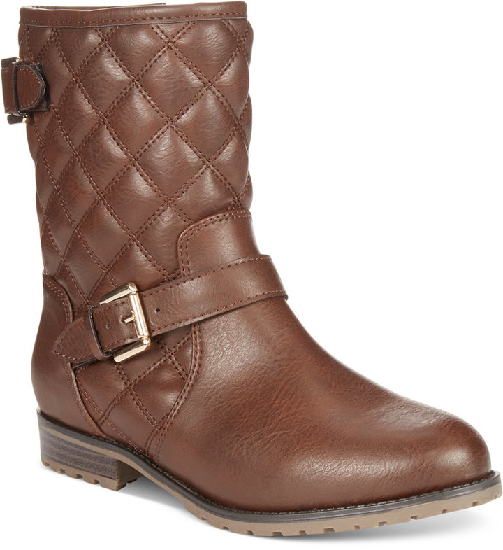 Sporto Sporto Molly Quilted Mid Shaft Boots - ShopStyle