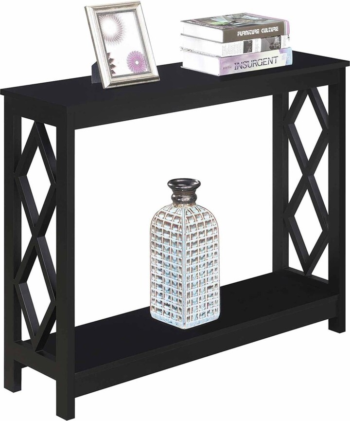 Diamond Console Table Gray - Breighton Home - ShopStyle