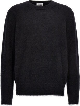 Off-White intarsia Arrow jumper - ShopStyle Crewneck Sweaters