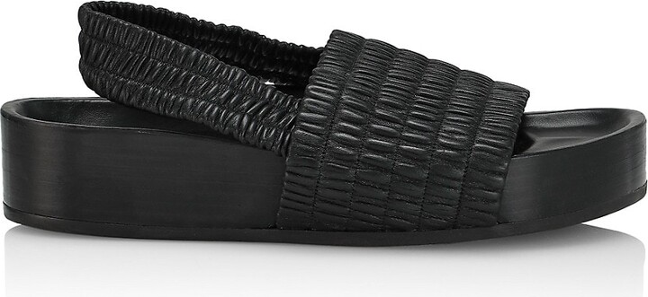 Co Elastic Slingback Slides - ShopStyle Sandals