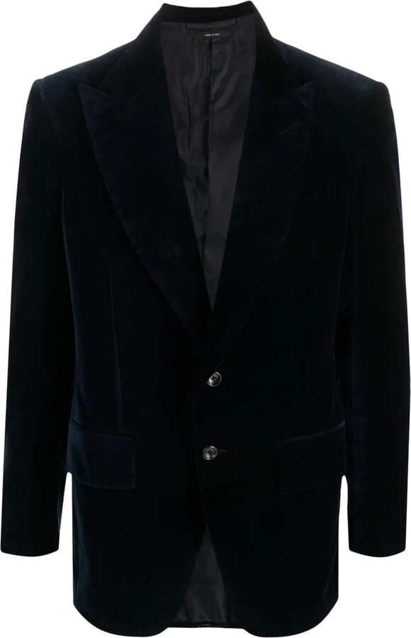 Tom Ford Compact Light Velvet Atticus Jacket - ShopStyle