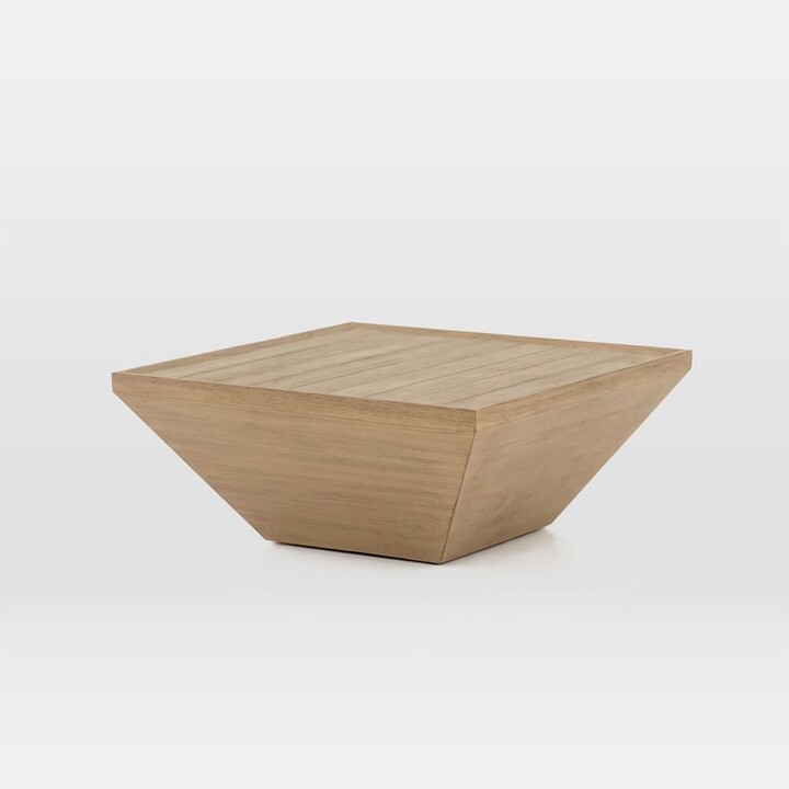 west elm Teak Wood Square Outdoor Coffee Table - ShopStyle Nursery