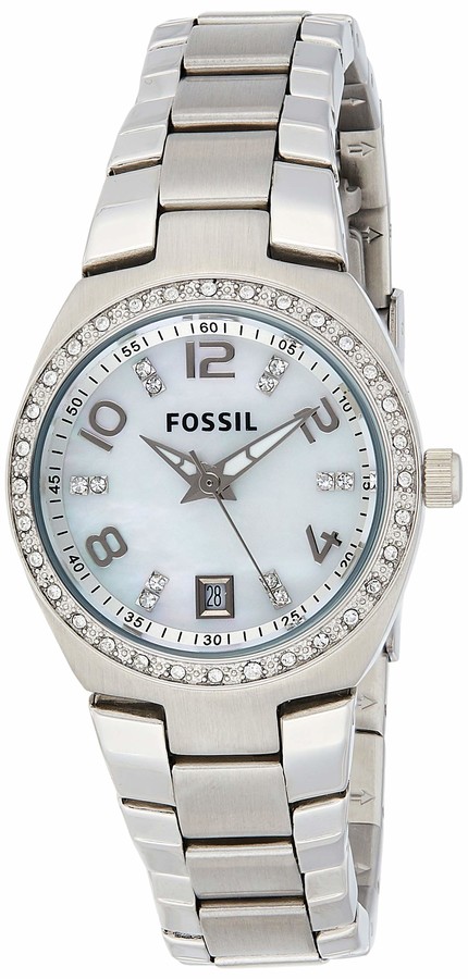 Fossil Women's Serena Quartz Stainless Steel Dress Watch - ShopStyle