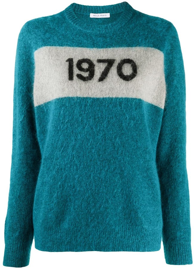 Bella Freud 1970 Intarsia Knit Jumper - ShopStyle Sweaters