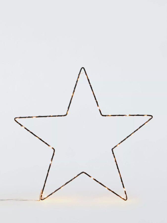 Lumineo Micro LED Frame Metal Star Outdoor Light - ShopStyle Garden Decor