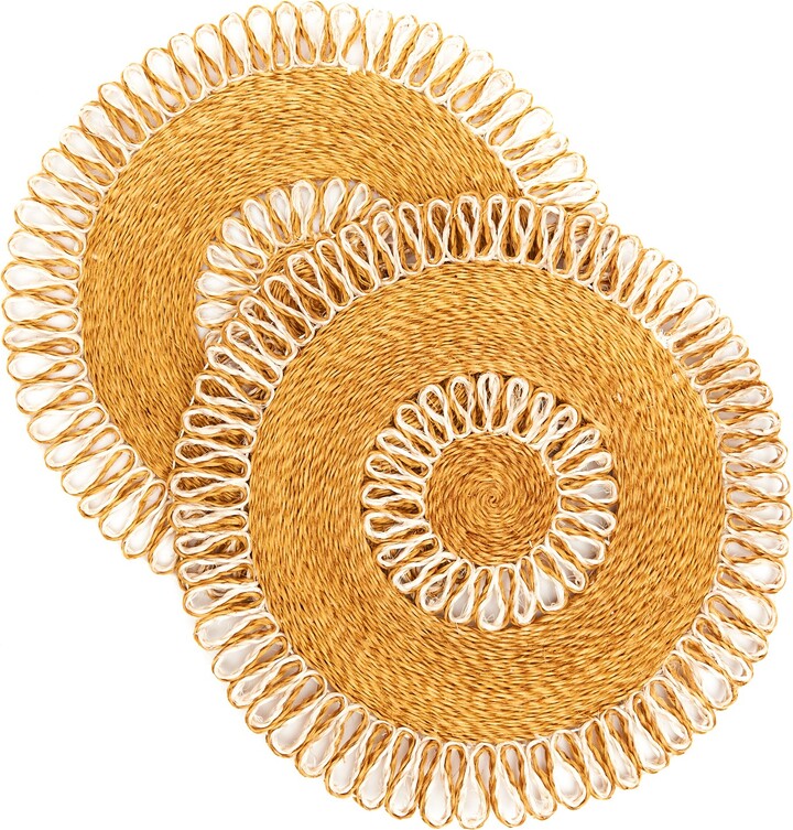 kubo - Araw Woven Abaca Placemats, Set Of 2 - ShopStyle