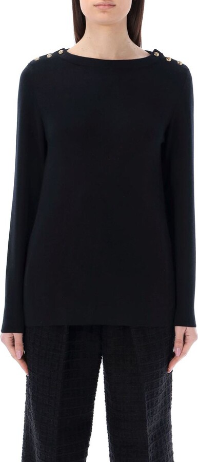 Gucci Cashmere rib stitch top - ShopStyle