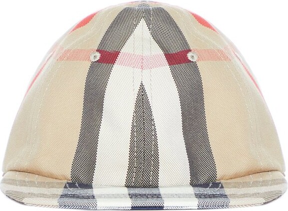 Burberry Check Cotton Reversible Baseball Cap - ShopStyle Hats