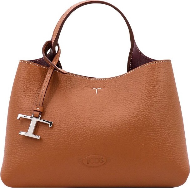 Tod's Logo Charm Strapped Mini Tote Bag - ShopStyle