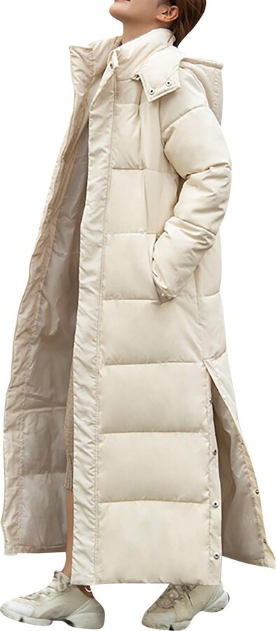 Daikascbny Ladies Parka Coats Uk Quilted Warmer Winter Parka Jackets ...