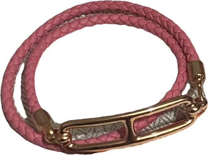 Hermes Leather bracelet - ShopStyle