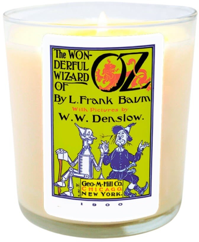 Noble Objects - The Wonderful Wizard Of Oz - Scented Book Candle ...