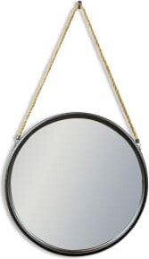 &Quirky Large Round Mirror With Rope - ShopStyle