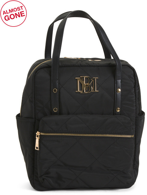 Nylon Diamond Quilt Backpack - ShopStyle