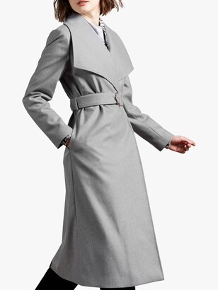 Ted Baker Red Wool Coat - ShopStyle