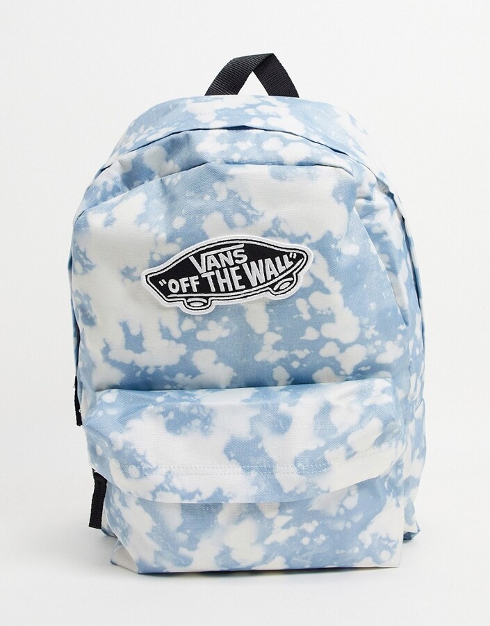 Vans Realm backpack in blue - ShopStyle