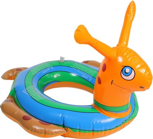 Swimline 24" Snail Inflatable Children's 1-Person Swimming Pool Ring ...