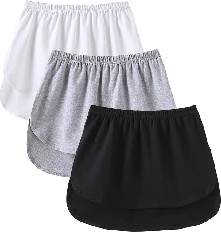 Beautmell Women Shirt Extenders Adjustable Layering Top Lower Sweep ...