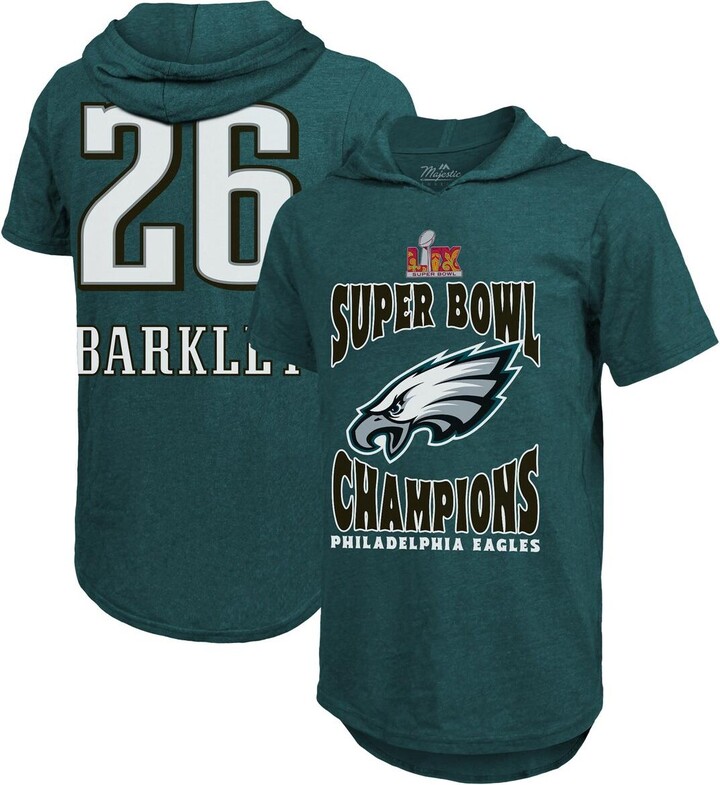 Majestic Threads Men's Saquon Barkley Midnight Green Philadelphia ...