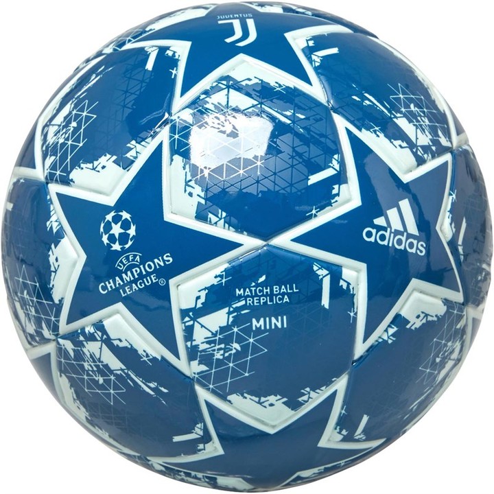 adidas Finale 19 Juventus Mini Football Unity Blue/Aero Blue ...