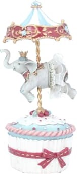 Gisela Graham Vintage Elephant Circus Carousel Music Box - ShopStyle