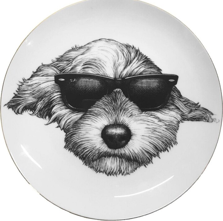 RORY DOBNER LTD - Sidney’ Cockapoo Dog Plate Large - ShopStyle Dinnerware