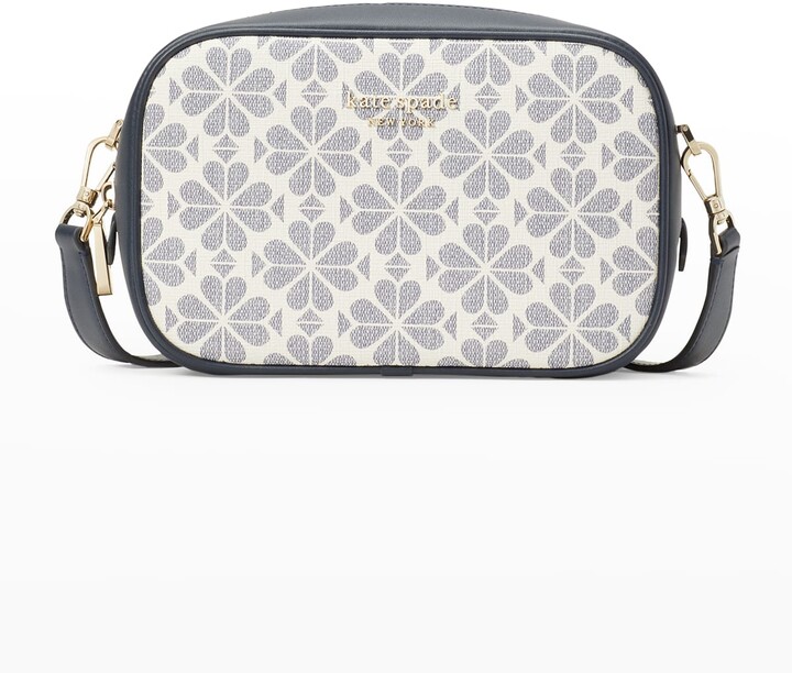 Kate Spade Medium Spade Flower Canvas Camera Crossbody Bag - ShopStyle