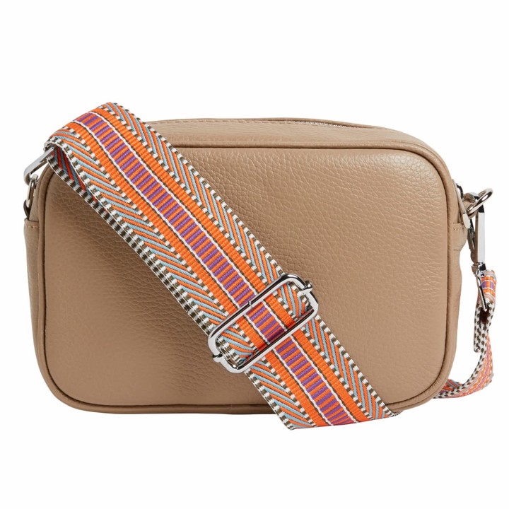 Crossbody Bag In Beige With Interchangeable Straps - ShopStyle