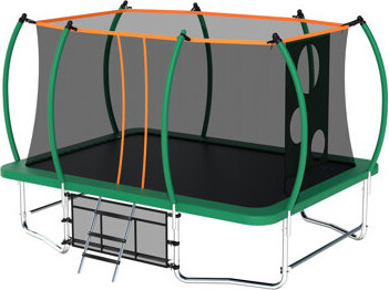 TONY'S APPLIANCES Outdoor Square Trampolines for Kids Adults Long ...