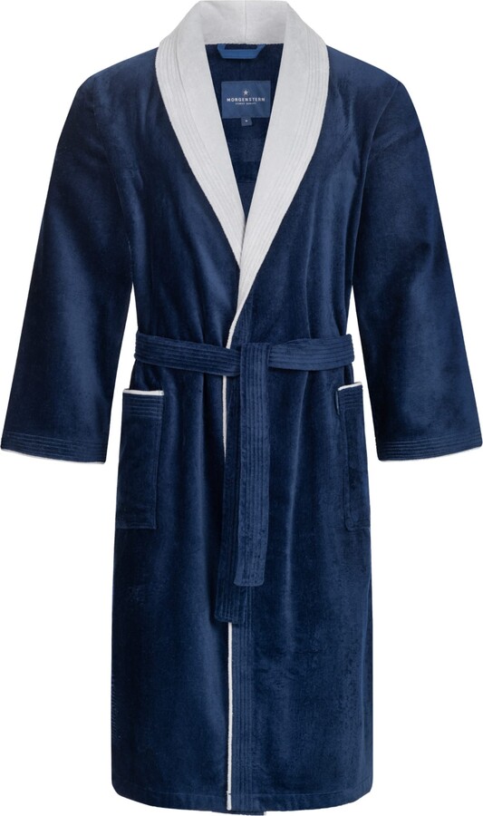 Morgenstern Dressing Gown Men Velour Bath Robe Men I Long I Extra Large ...