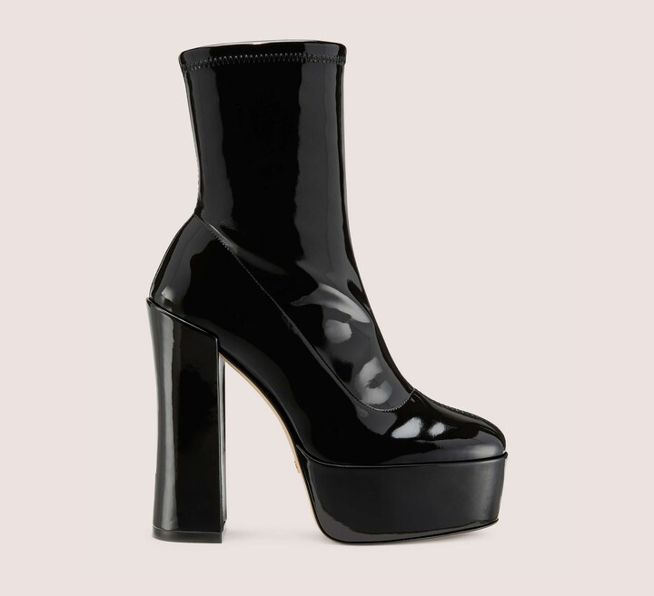 Stuart Weitzman Skyhigh 145 Platform Bootie - ShopStyle Boots