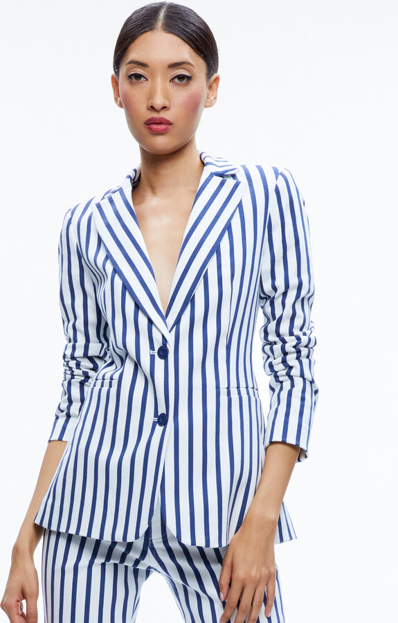 Alice + Olivia Breann Fitted Blazer - ShopStyle