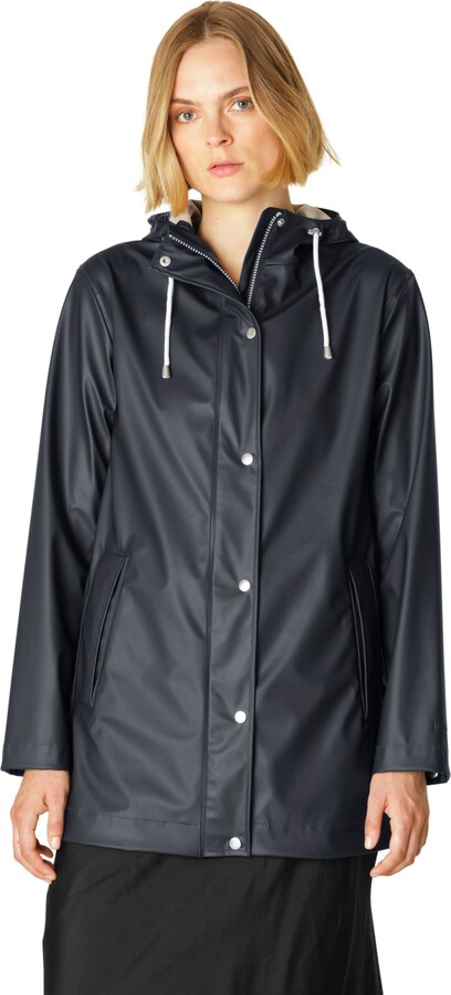 Ilse Jacobsen Hornbæk Waterproof Hooded Raincoat - ShopStyle