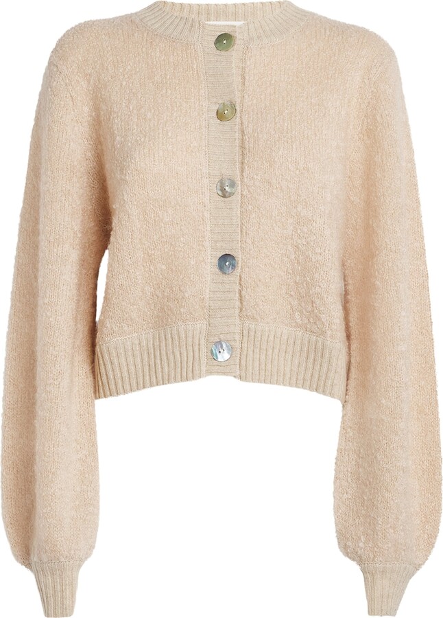 Crush Cashmere Mohair Bouclé Jackson Cardigan - ShopStyle