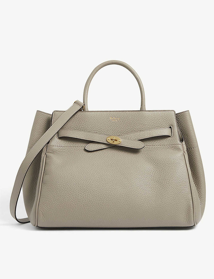 Mulberry Belted Bayswater leather tote bag - ShopStyle