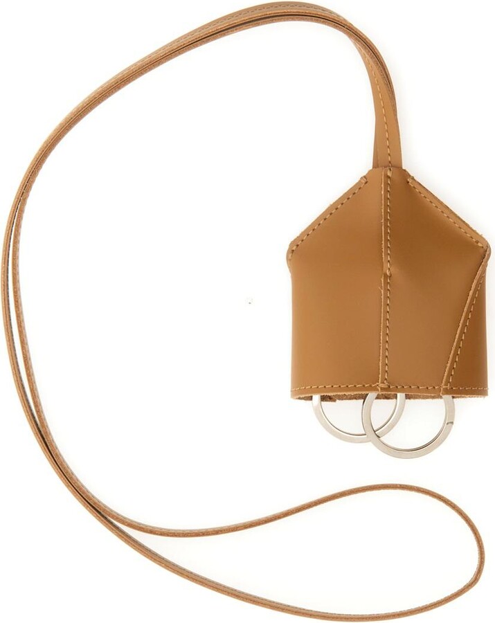 MM6 MAISON MARGIELA Leather Keychain - ShopStyle