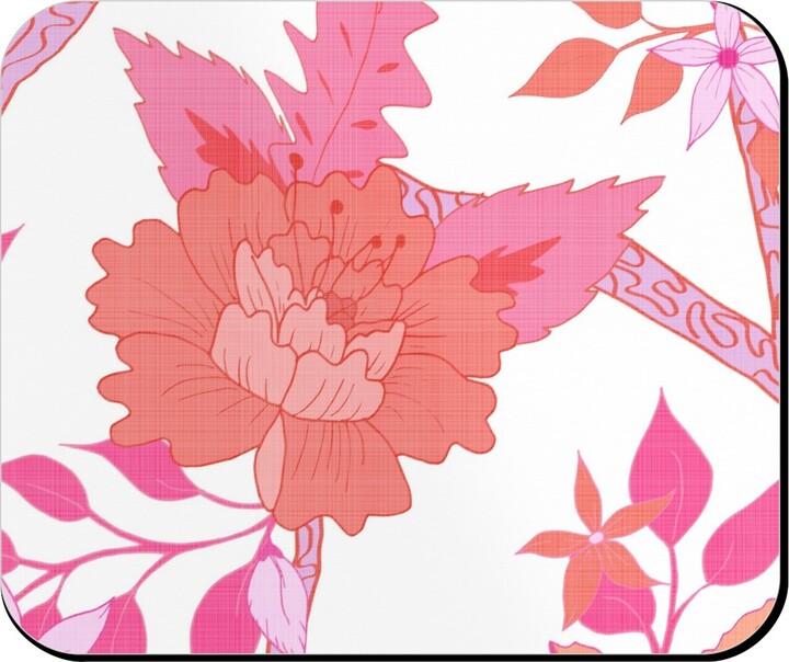 Shutterfly Mouse Pads: Peony Branch Mural, Pink - ShopStyle Tech Accessories