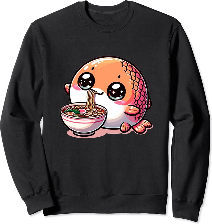 Cute Kawaii Chibi Animals Eating Ramen Co. Cute Japanese Kawaii Chibi ...