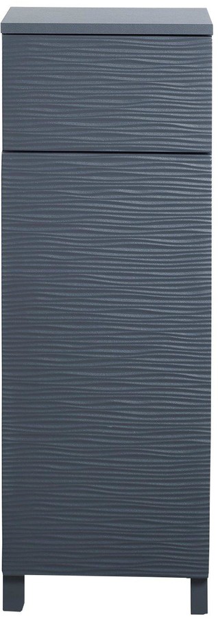 Lloyd Pascal Wave Single Bathroom Console Unit - Grey - ShopStyle ...