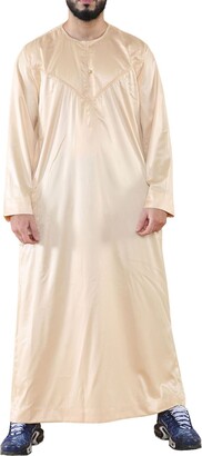 TruClothing.com Mens Thobe Jubba Islamic Clothing Muslim Kaftan Emirati ...