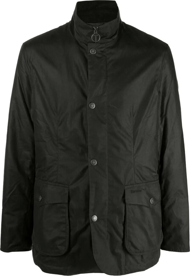 Barbour Compton wax-coated jacket - ShopStyle