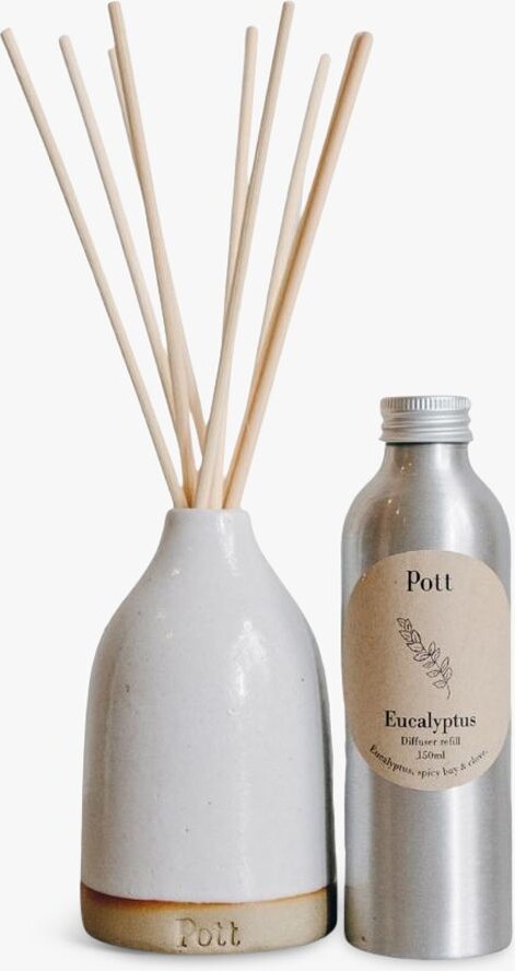 Pott Candles Speckle Eucalyptus Stoneware Reed Diffuser - ShopStyle