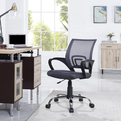 Inbox Zero Ersela Ergonomic Office Chair, Height Adjustable Desk Chair ...