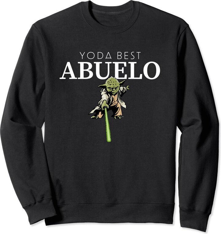 Star Wars Yoda Lightsaber Best Abuelo Birthday Día del Padre Sweatshirt - ShopStyle T-shirts
